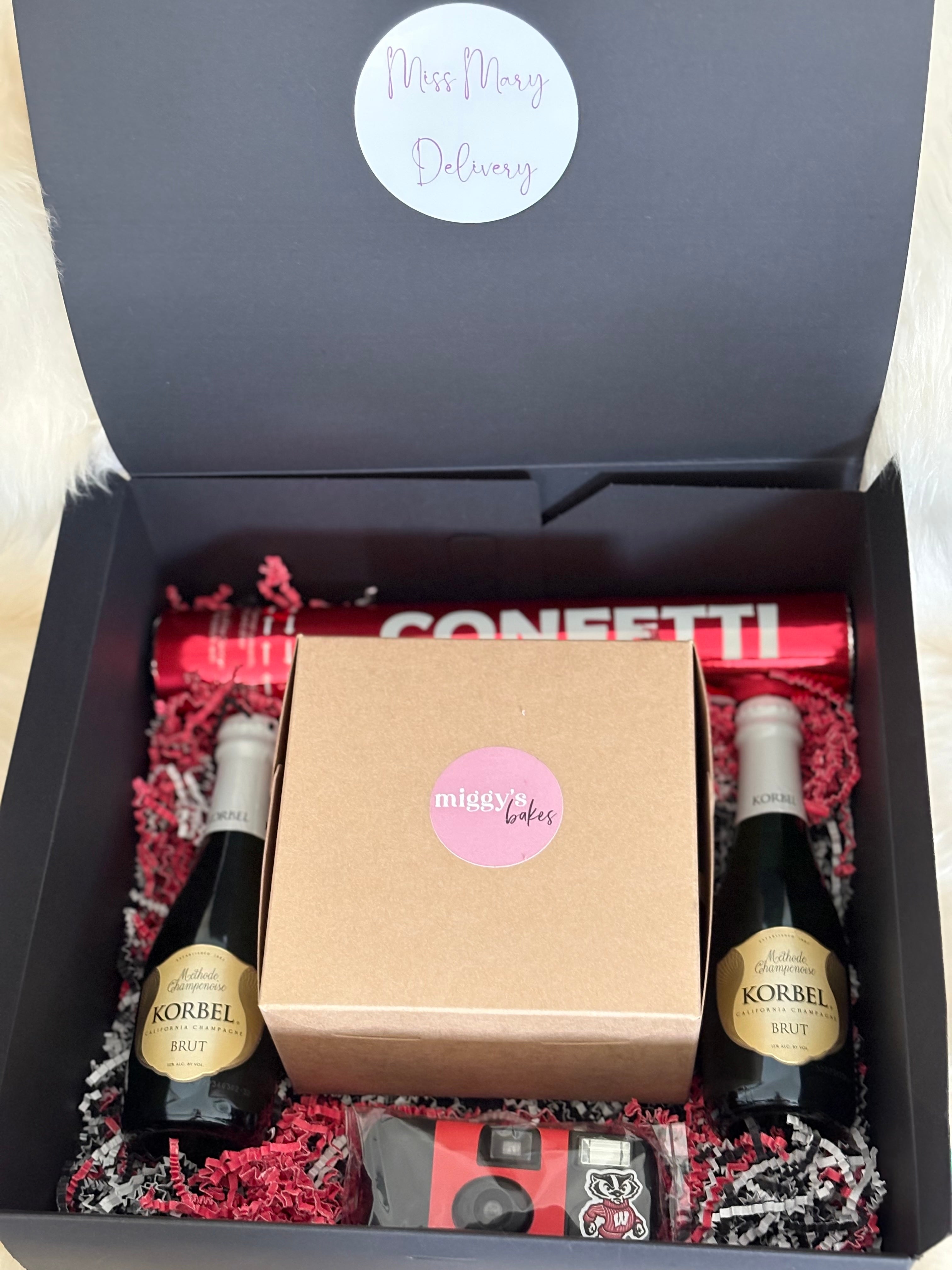 Graduation Delivery Box | Miggy's Bakes